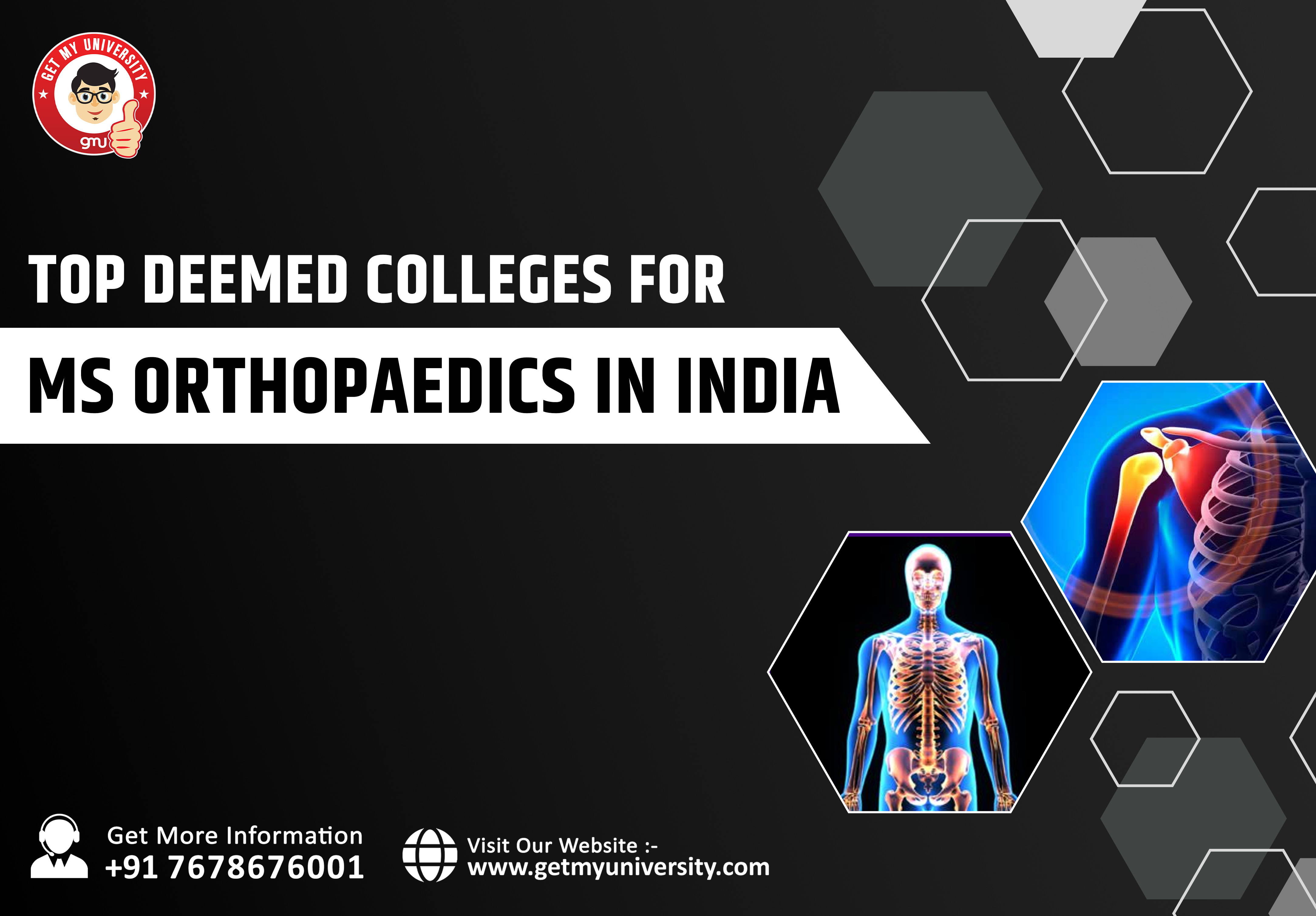 Top Deemed Colleges for MS Orthopaedics in India